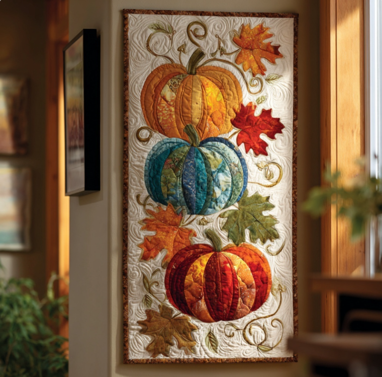 Autumn Bloom (Printed Edition) – Amazing Quilt